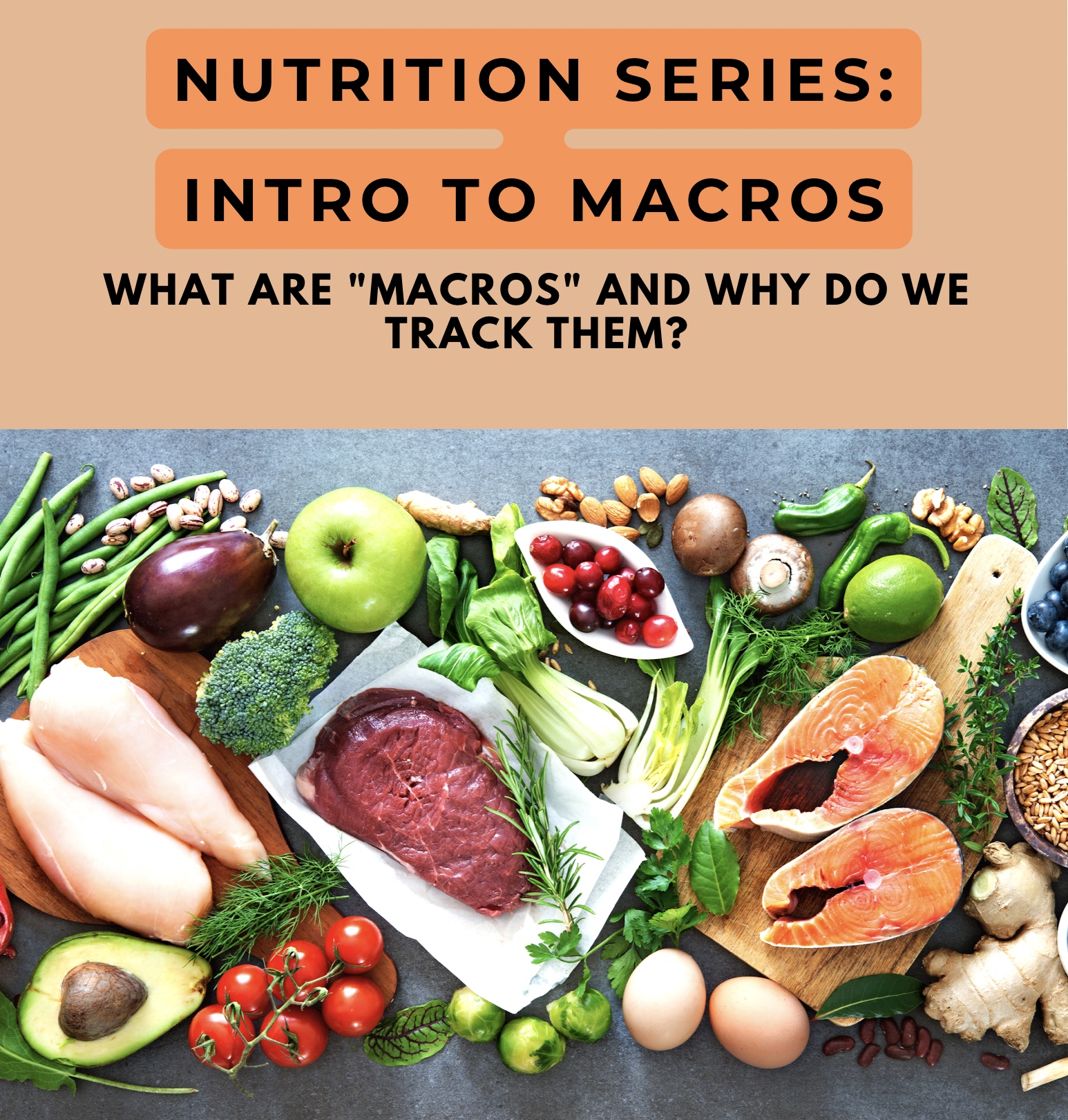 Nutrition Series: Intro to Macros – Corridor Personal Training